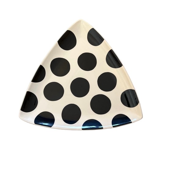 Coton Colors | Dining | Coton Colors Triangle Polka Dot Platter | Poshmark